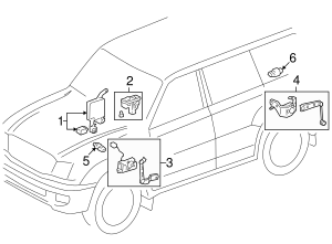 89192-60020 - Pressure Sensor - 2006 2007 Toyota Land Cruiser | Lithia ...