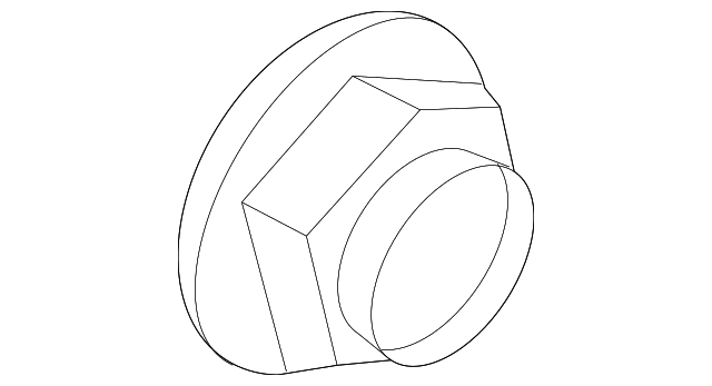 2000-2024 Jaguar Axle Nut C2P12731 | OEM Vehicle Parts