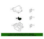 Genuine OEM Battery Cable Terminal End Part# 91982-2W000 Fits 2017-2025 ...