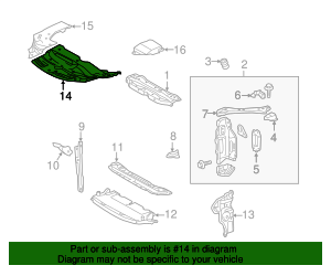 2016-2020 Lexus Center Cover 53295-30270 | OEM Parts Online