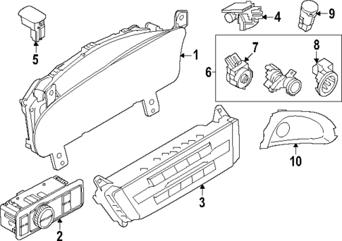 Switches for 2021 Ford Explorer | Village Ford