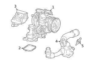 2018-2020 Jeep Wrangler Water Manifold 5048284AA | TascaParts.com