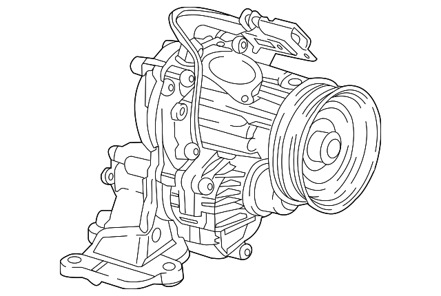 2021-2023 Jeep Wrangler Water Pump 5048550ac | TascaParts.com