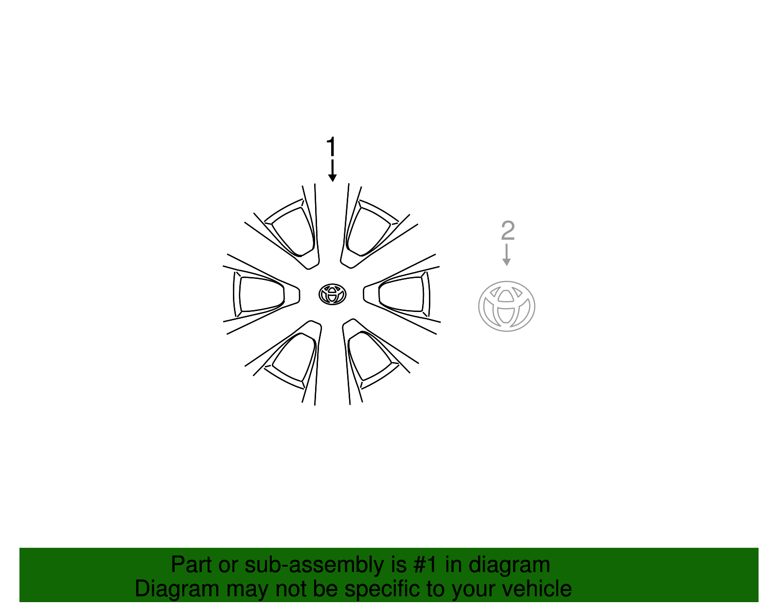 4260206020 - High-Quality Wheel Cover for 2007-2009 Toyota Camry ...