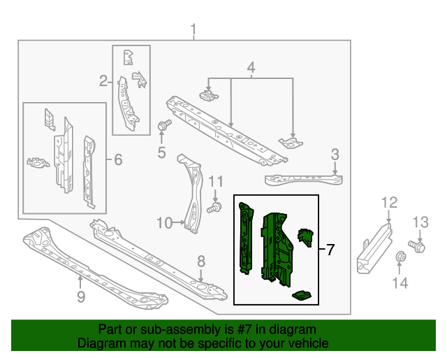 2017-2023 Subaru Impreza Side Panel 53029FL06A9P | Subaru Parts Store