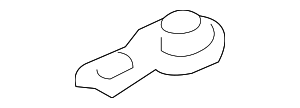 25333-3F100 - Radiator Assembly Upper Bracket 2007-2009 Kia Amanti ...