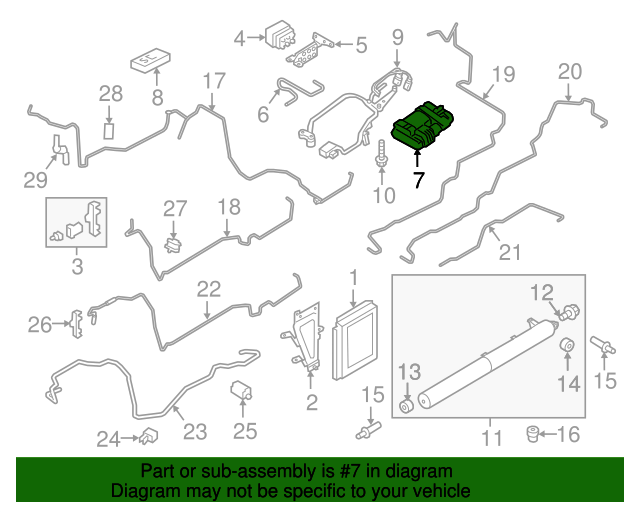 2015-2024 Porsche Macan Compressor 95B-698-010-C | OEM Parts Online