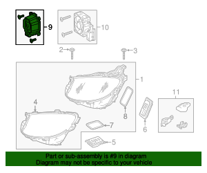 2017-2021 Mercedes-Benz Repair Kit 205-906-71-04 | MB OEM Parts