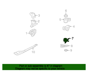 5L8Z-6038-BA - Trans Mount 2005-2012 Ford | AutoNationParts.com