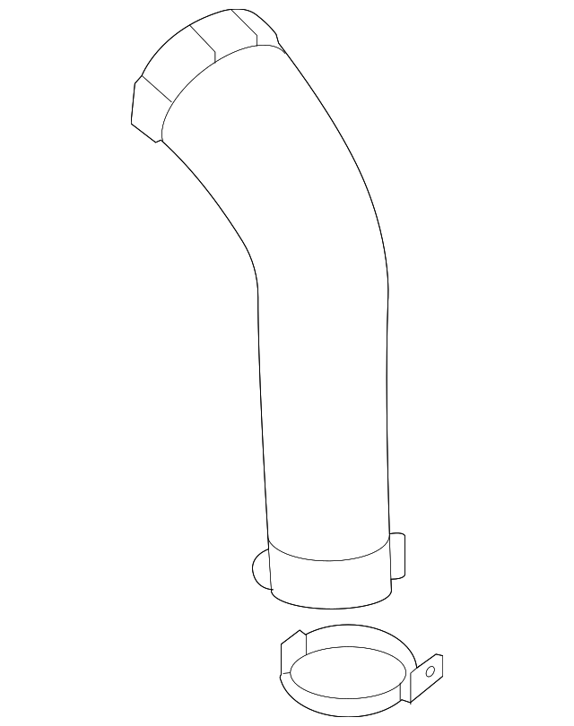 28286-2S310 - Turbocharger Inter-Cooler Pipe 2021-2023 Kia Sorento ...