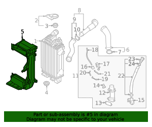 28274-2S311 - Air Guide 2021-2023 Kia Sorento | Kia.Parts Store