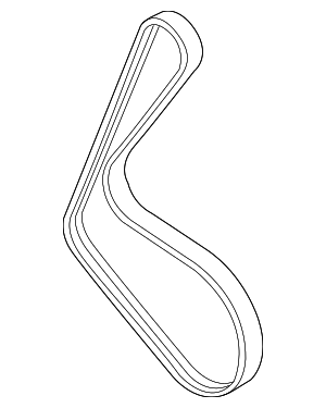 2012-2016 Porsche Panamera Serpentine Belt 7PP-903-137-B | Sunset ...