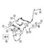 Power Steering Hoses for 2013 Jeep Grand Cherokee | Mopar eStore