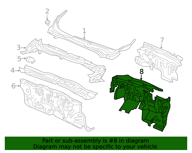 74260-TXM-A00 - Barrier 2019-2022 Honda Insight | Honda Parts Online