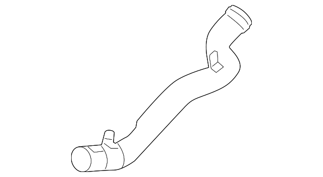 Genuine Water Hose for 2008-2012 Land Rover LR2 | Land Rover Part ...