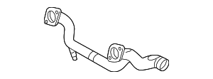 Genuine OEM By-Pass Hose Part# LR045669 Fits 2009-2012 Land Rover LR2 ...