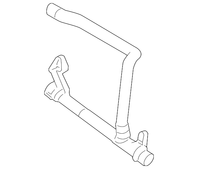 Genuine OEM Cooler Pipe Part# LR005563 Fits 2008-2012 Land Rover LR2 ...