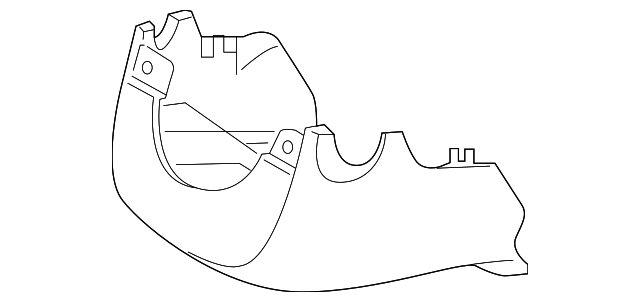 2015-2020 Hyundai Lower Column Cover 84852-B1100-RRY | QuirkParts