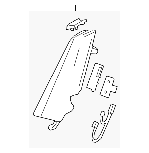 2017-2018 Chevrolet Malibu Bolster 84230946 | GMPartsDirect.com