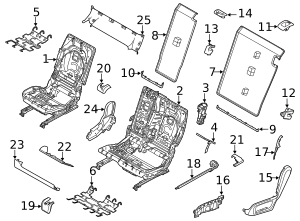 52-20-7-499-784 - Cover, belt outlet 2019-2024 BMW | AutoNationParts.com