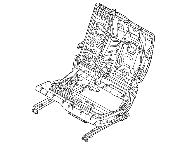 Genuine BMW 52-20-7-437-539 | Seat Frame | FREE Shipping on Most Orders ...