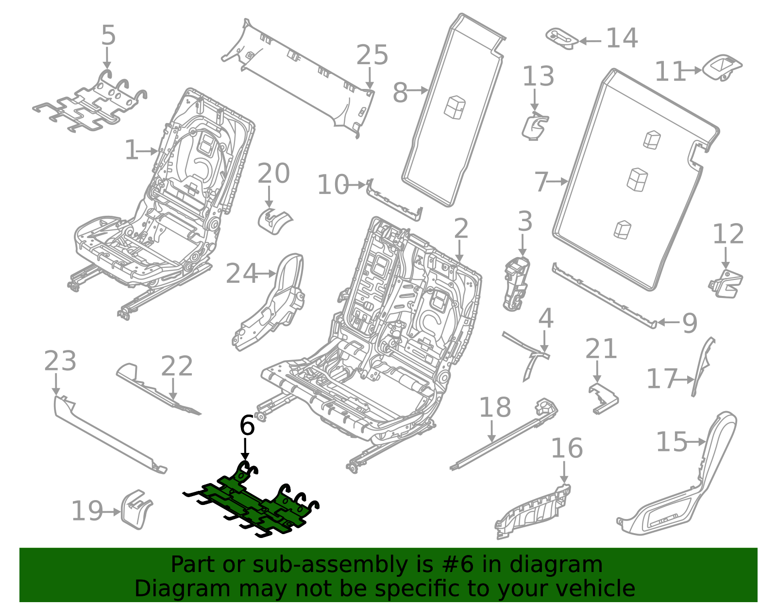 52209472829 - 2019-2025 BMW Spring Seat (52-20-9-472-829) | BMW of ...