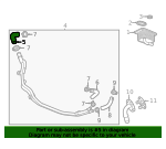 2020-2025 GM Engine Oil Cooler Coolant Inlet Hose 12665258 GM ...