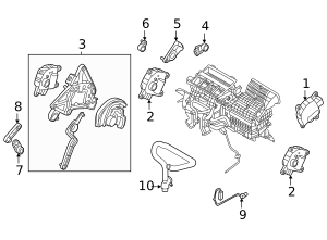 2022-2023 Kia Carnival Lever 97152-N9000 | TascaParts.com