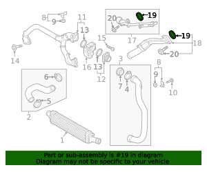 2018-2025 Audi Intake Manifold Seal 06M-133-026-A | Audi USA Parts