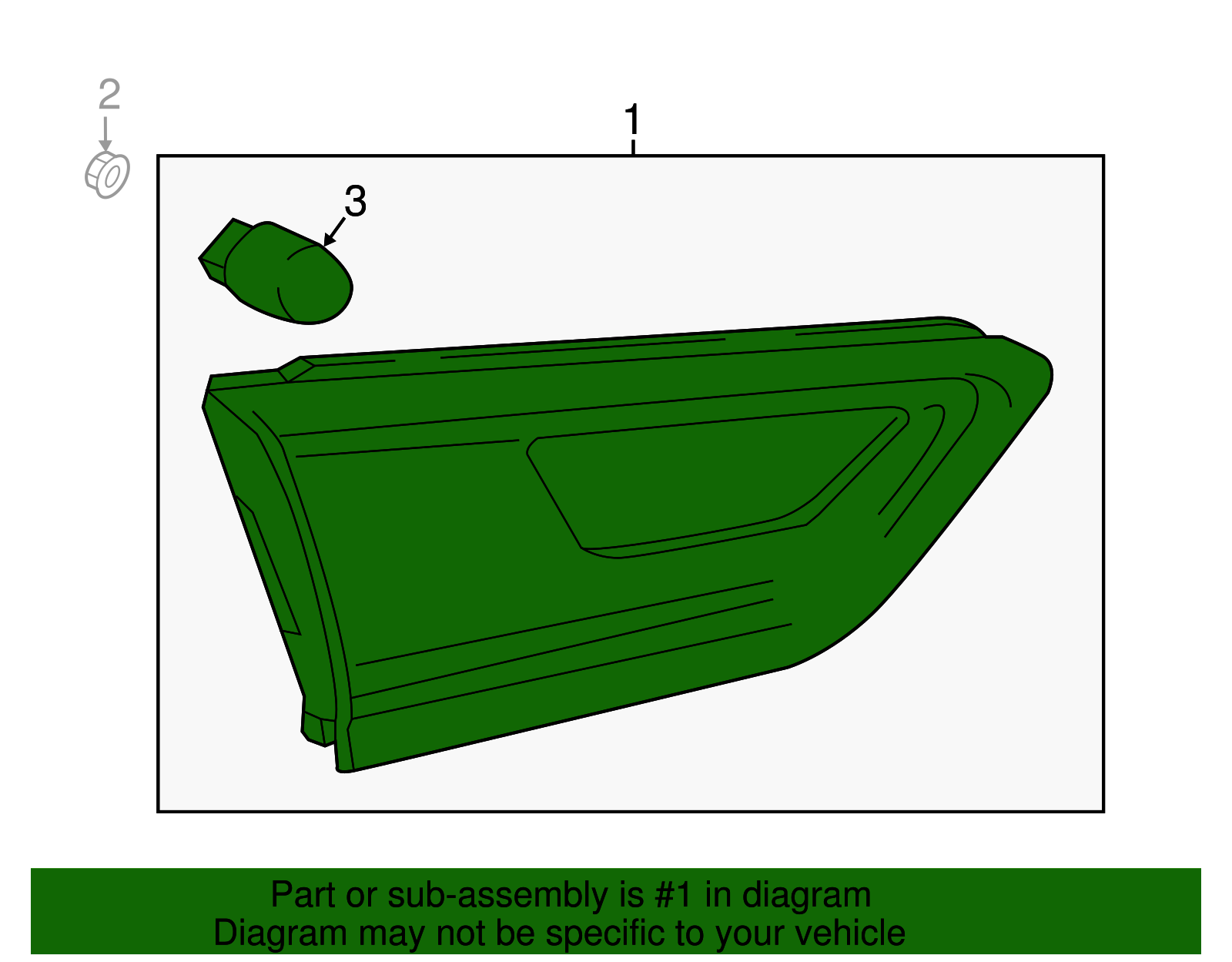 84595946 - Rear Driver Side Combination Lamp 2019-2024 Chevrolet Malibu ...