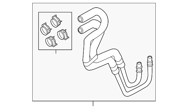 BB5Z-7R081-B - Tube 2011-2019 Ford Explorer | Ford Parts Connect