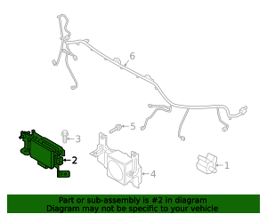 2020-2022 Hyundai Ioniq Sonar Sensor 99110-G2100 | OEM Parts Online