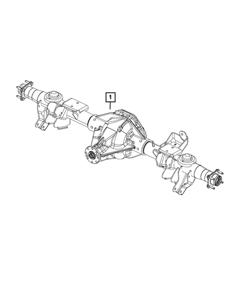 Rear Axle Assembly for 2016 Ram 1500 | Mopar eStore