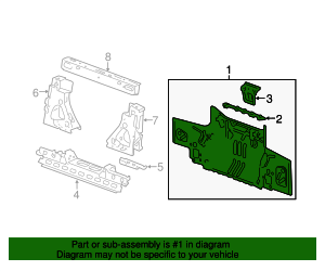 2016-2024 Chevrolet Camaro Rear End Panel 84154027 GM | GMPartsDirect.com