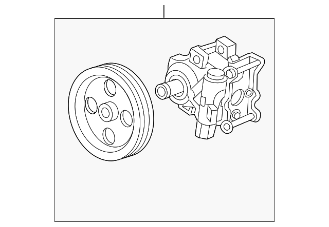 68193091AB - Power Steering Pump - 2013-2018 Ram | Mopar Parts Canada