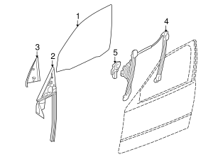 51-32-8-204-177 - Door Glass - 2000-2004 BMW | Buy BMW Parts Now