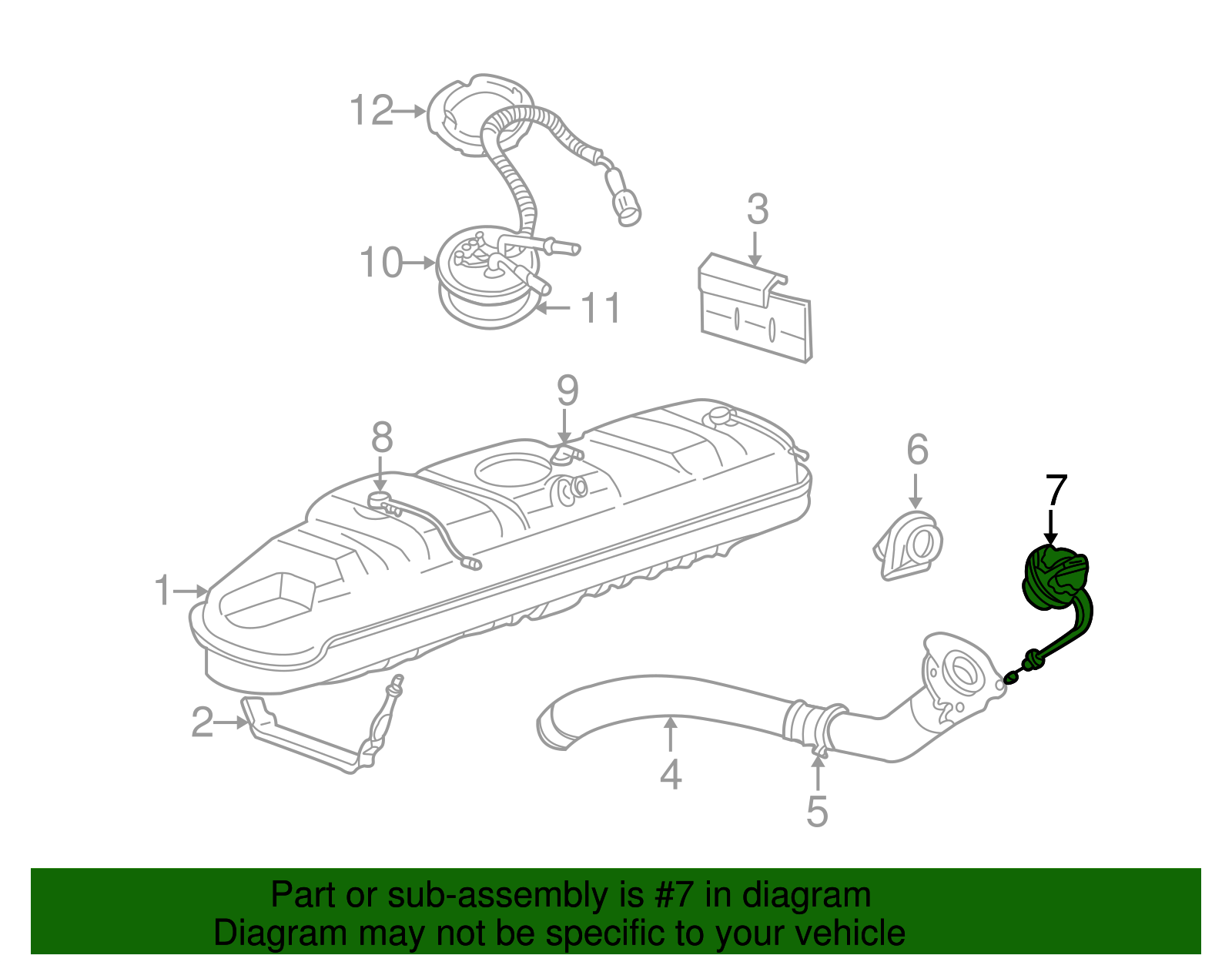 1997-2003 Ford | Motorcraft™ Fuel Cap | FC-931 | Walls' Ford Parts