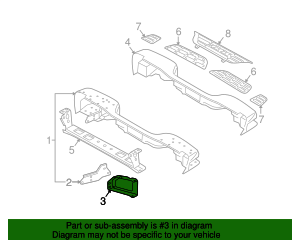 2003-2006 Chevrolet Bumper Assembly Brace - Driver's Side (LH) 88944139 ...