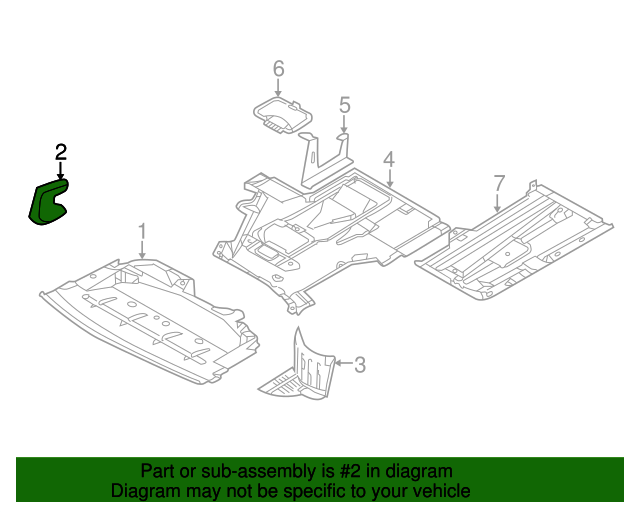 Genuine BMW 51-71-8-205-903 | Front Deflector Bracket | FREE Shipping ...