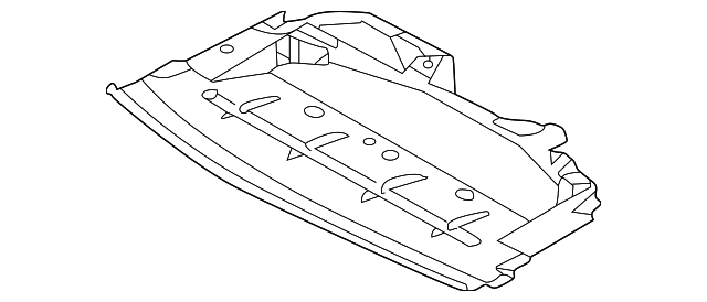 51718159980 - 1997-2003 BMW Front Deflector (51-71-8-159-980) | BMW of ...