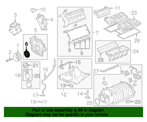 2013-2022 Land Rover Rear Main Seal Retainer LR043721 | Land Rover ...