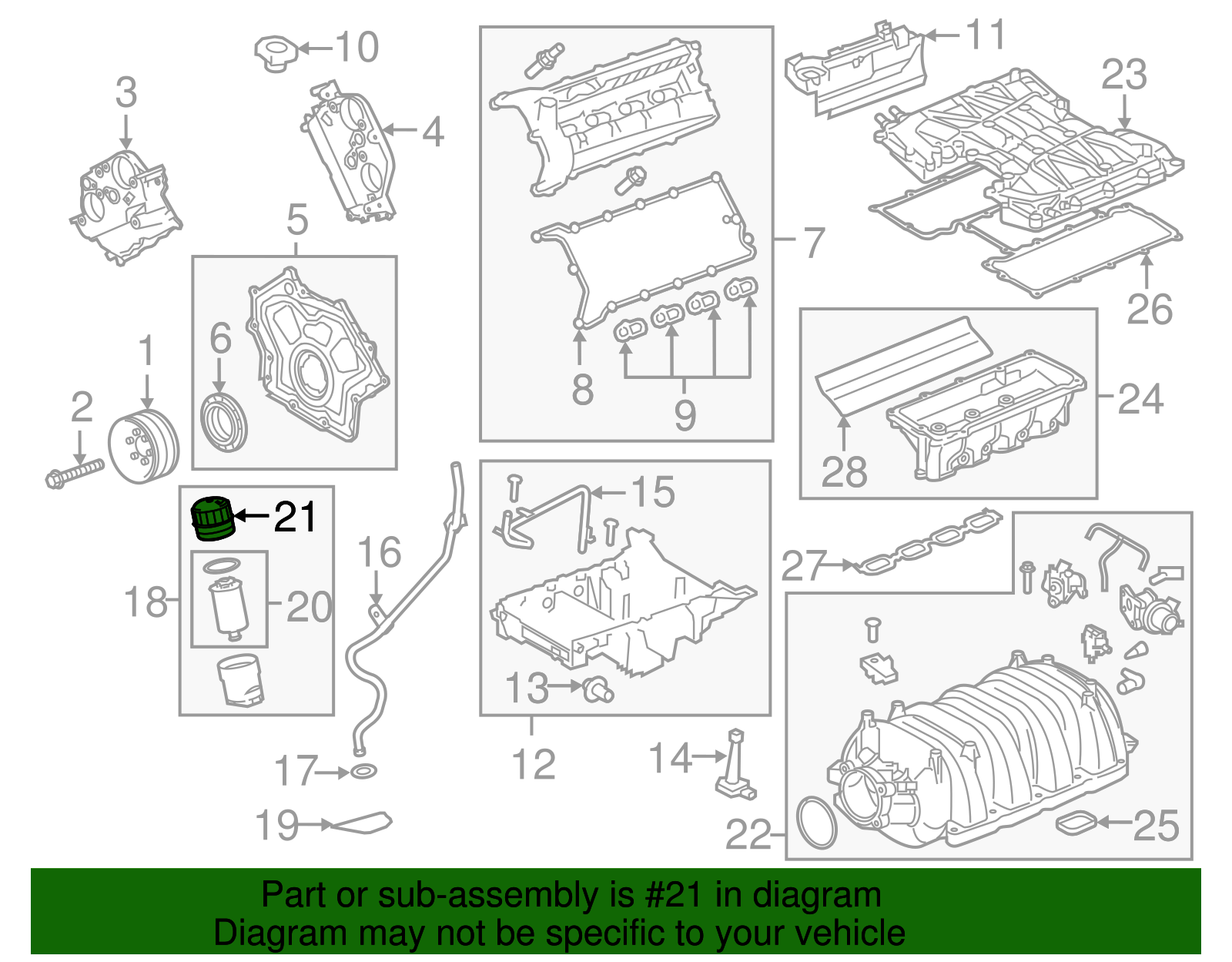 LR019477 - Filter Cover - 2010-2020 Land-Rover | Land Rover Parts Now