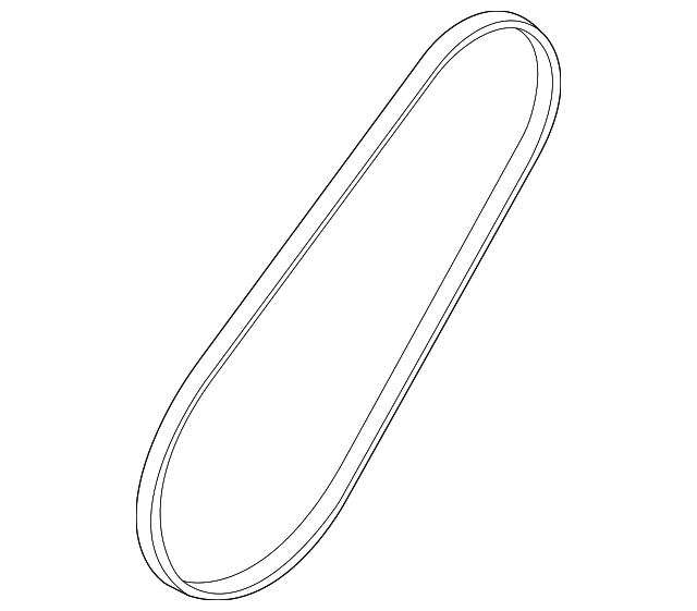 Genuine Water Pump Belt for 2020-2024 Hyundai | Part# 25212-2S050 ...