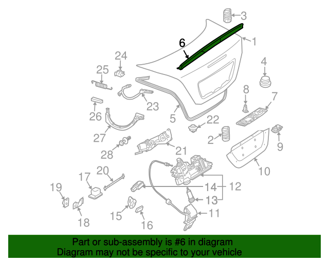 209-790-00-88-9775 - Spoiler 2006-2009 Mercedes-Benz | Mercedes-Benz ...