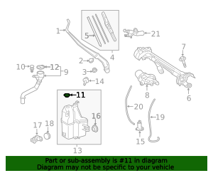 Genuine Toyota Washer Reservoir Packing part# 85336-30160 for 1994-2025 ...