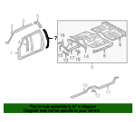 2001-2007 GM Driver Side Center Pillar Outer Panel 15075413 GM | Flow ...