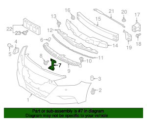 62296-4RA0A - Stay Bracket - 2016-2021 Nissan Maxima | Nissan OEM Parts ...