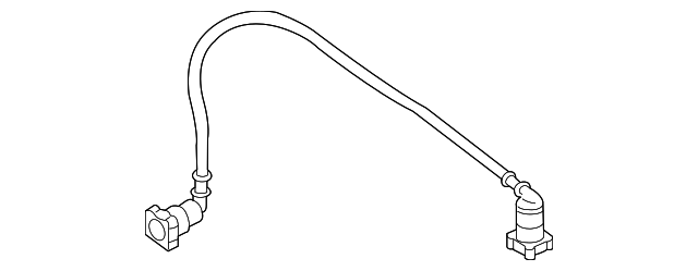 1K0-201-293-E - Feed Line 2008-2015 Audi | Audi OEM Parts