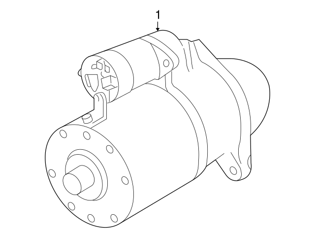 2007-2017 GM Starter 12609317 GM | GMPartsDirect.com