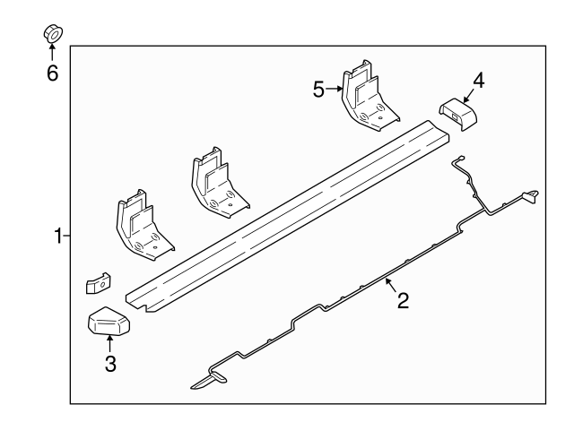 Genuine OEM Ford Part - Step Assembly HC3Z-16450-MA | Genuine OEM Ford ...